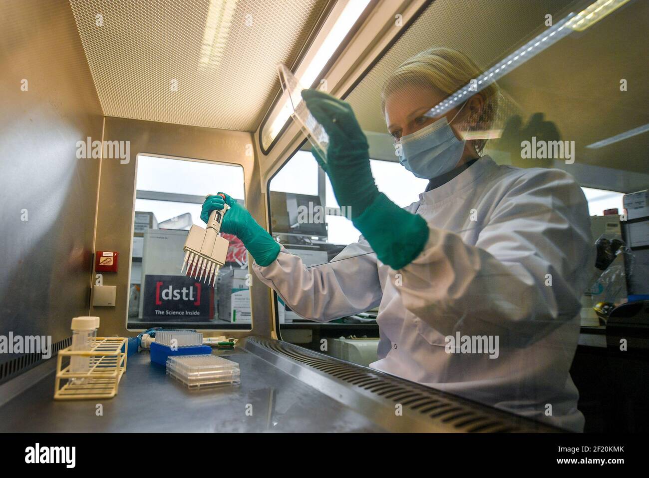 Technology Laboratory Dstl Porton Down High Resolution Stock ...