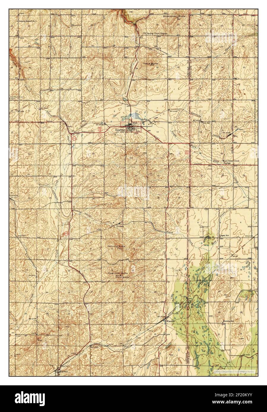 Map of reardan hi-res stock photography and images - Alamy