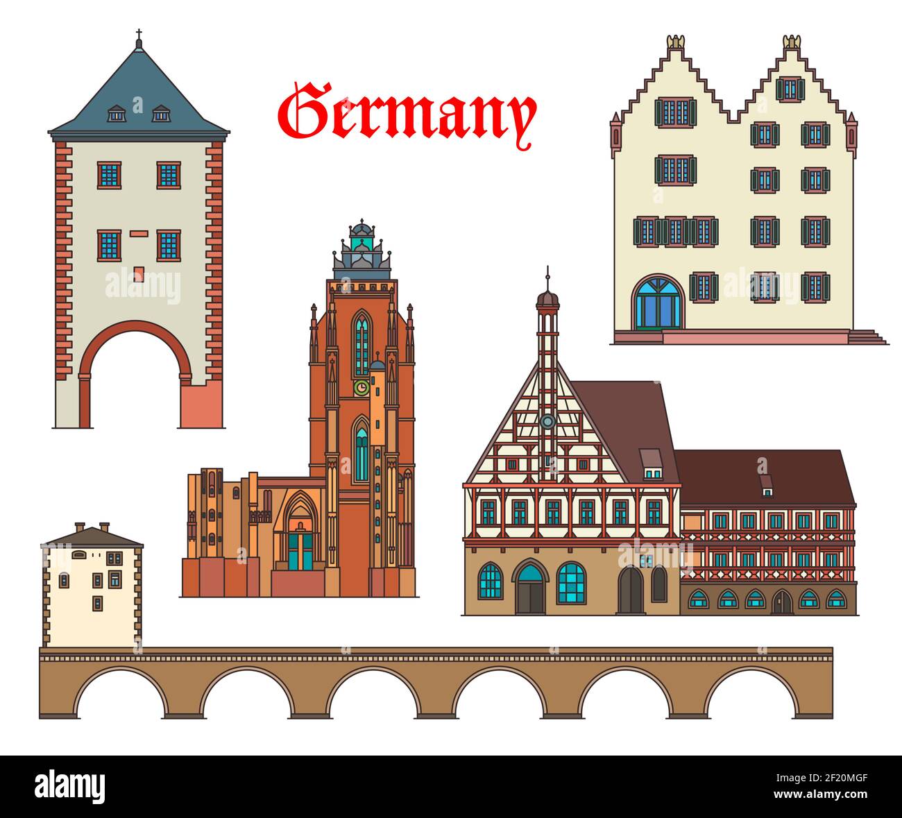 Wetzlar historic city Stock Vector Images - Alamy