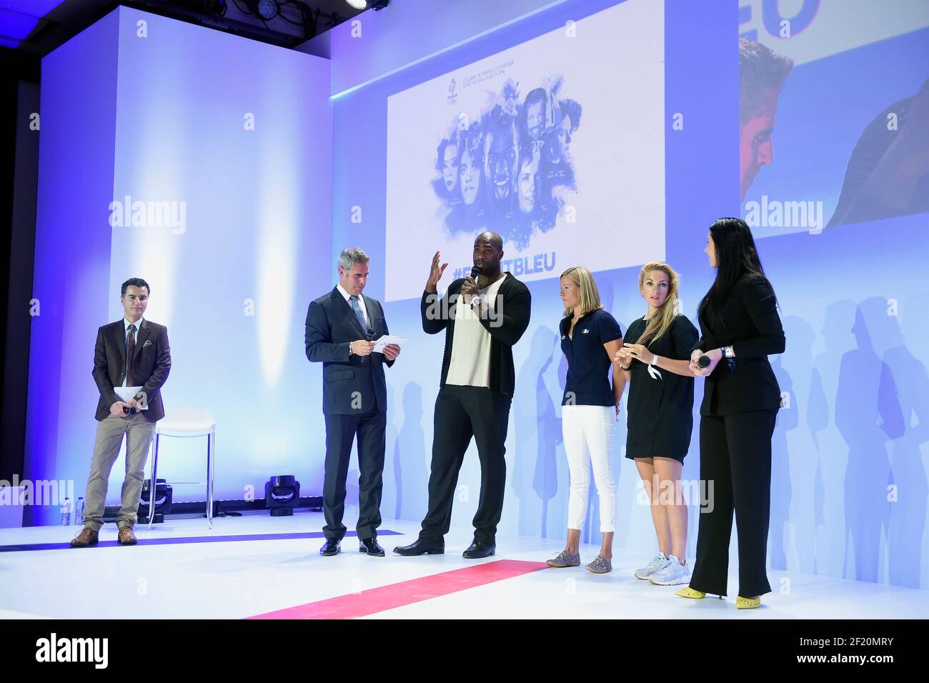 Judoka Teddy Riner, swimmer Aurelie Muller, cyclist Pauline Ferrand ...