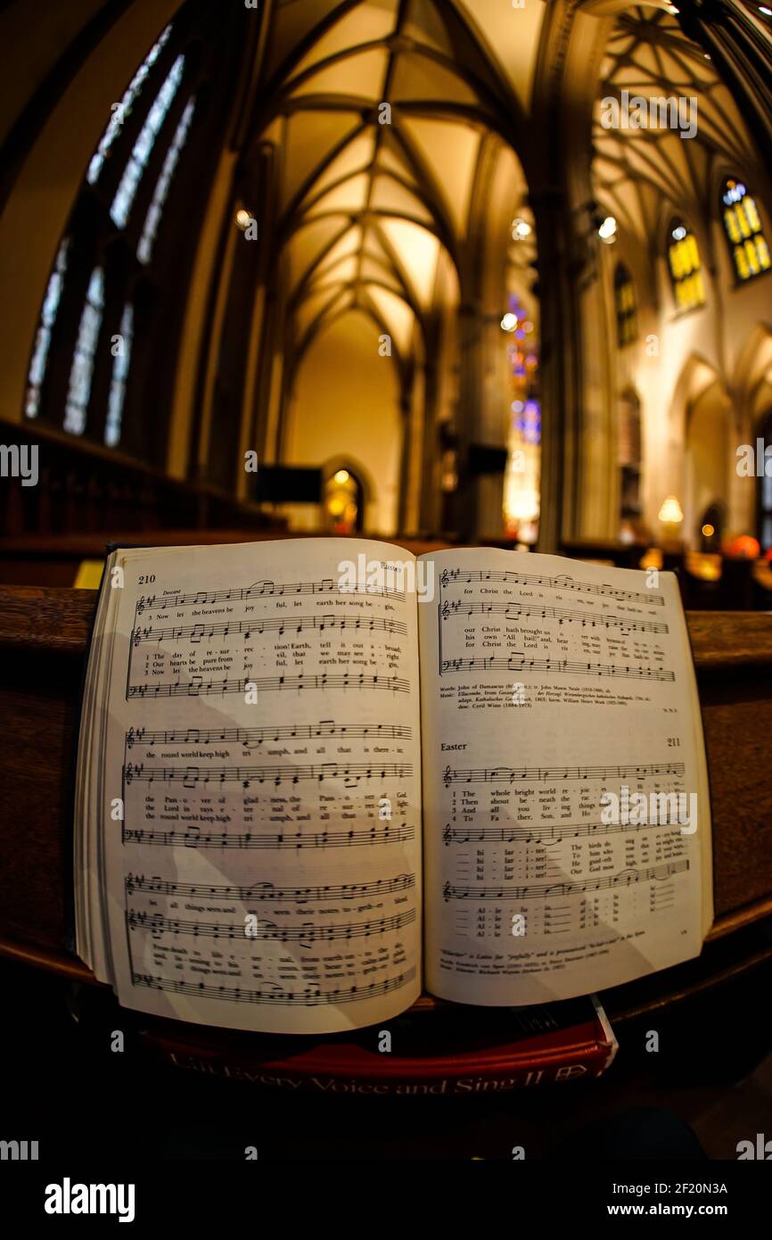 Church and score Stock Photo - Alamy