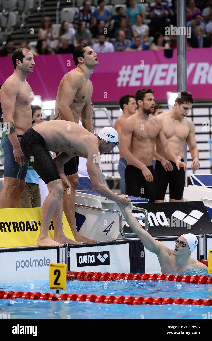 William Meynard, Clement Mignon, Fabien Gilot and Florent Manaudou for ...