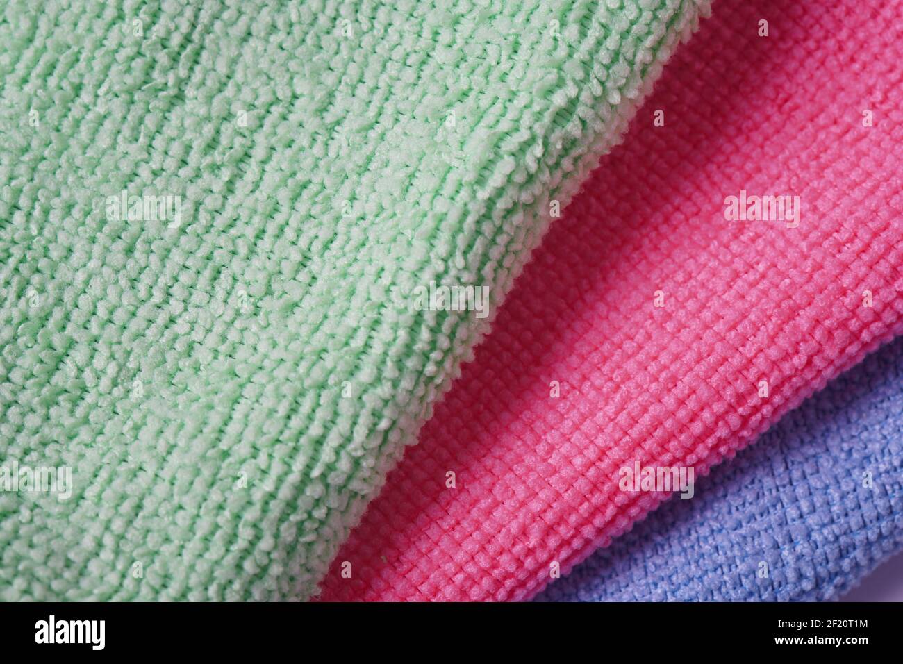 Multicolor micro Fiber cleaning cloth with static electricity that ...