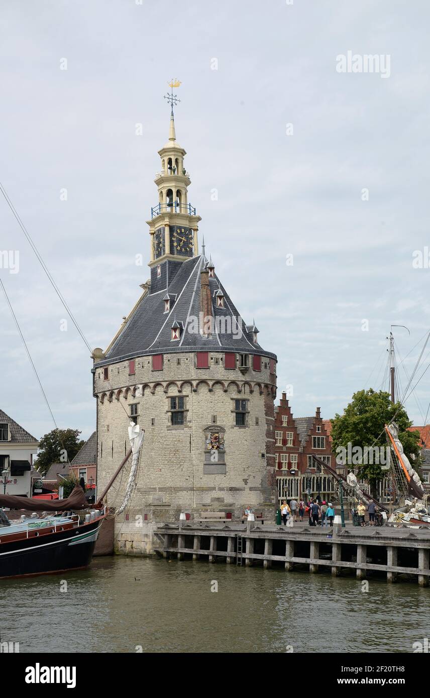 Main tower (Hoofdtoren) in Hoorn Stock Photo - Alamy