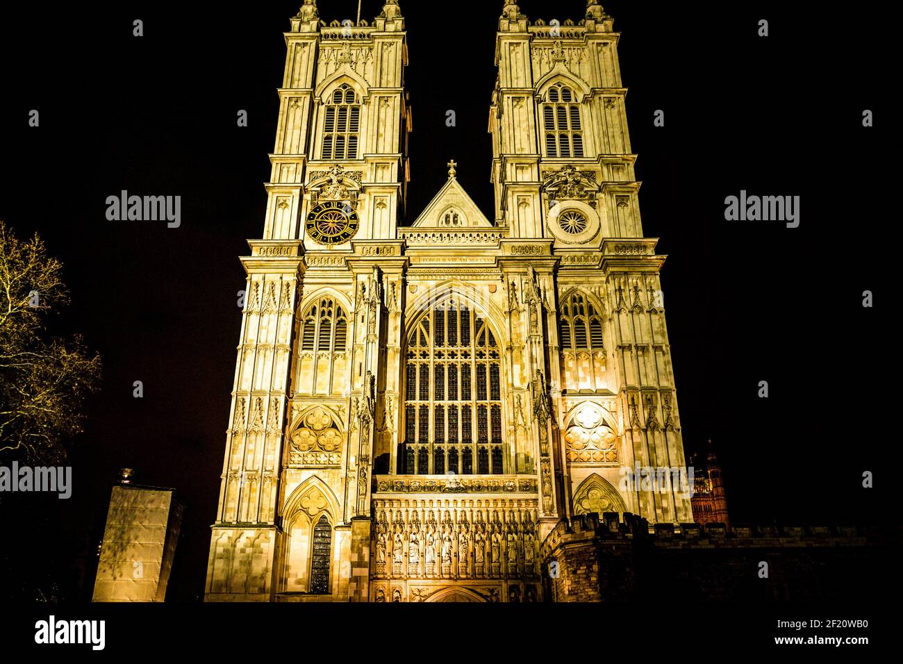 Westminster Abbey Night High Resolution Stock Photography and Images ...