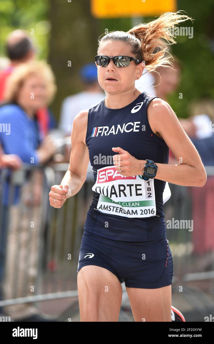 Sophie Duarte (FRA) competes on Women's Half Marathon Final during the ...