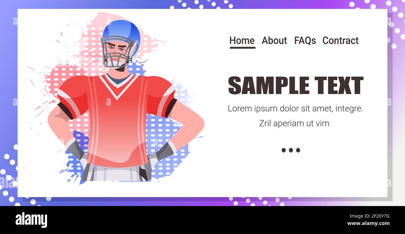 american football player holding USA flag and helmet happy labor day ...