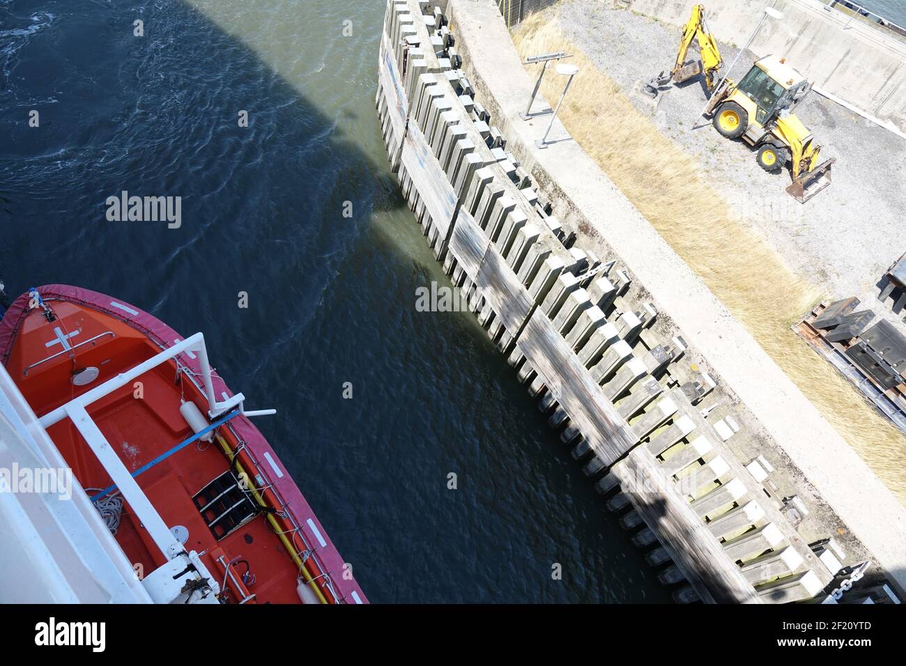 View from a ship Stock Photo - Alamy