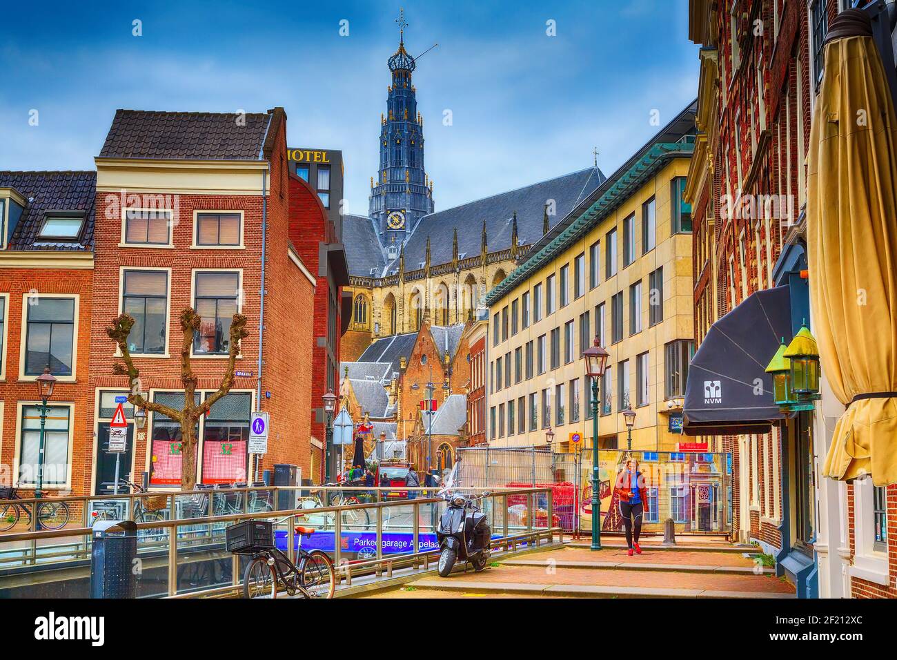 Skyline of haarlem hi-res stock photography and images - Alamy