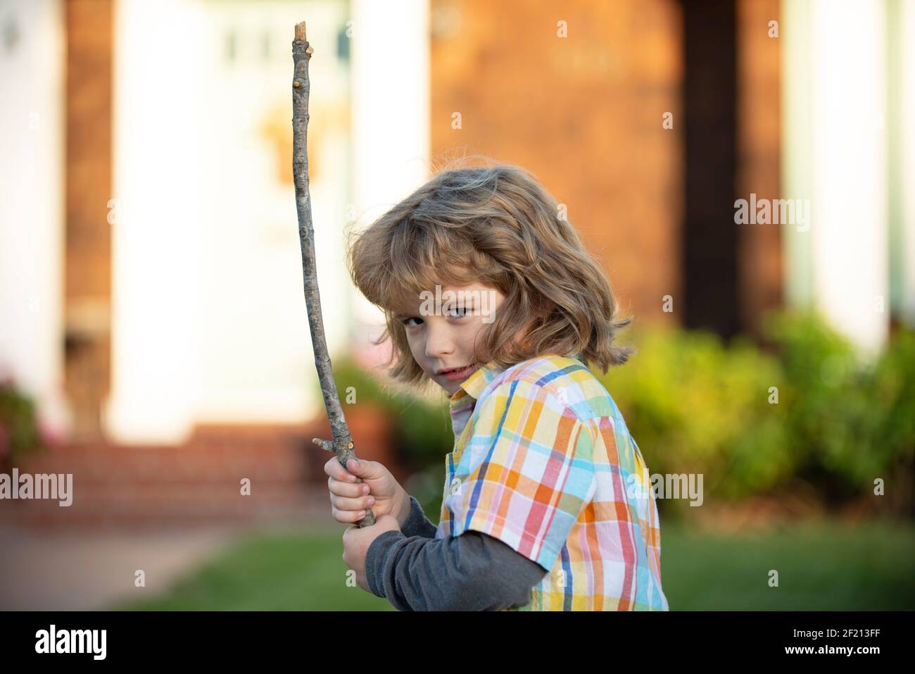 Unfriendly child hi-res stock photography and images - Alamy