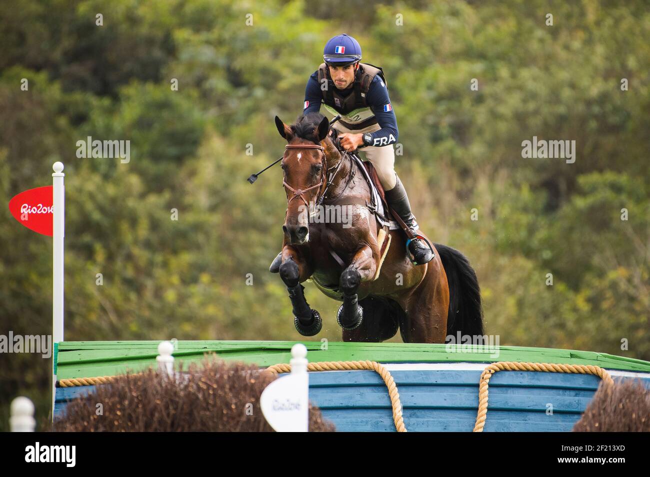 Nicolas Astier of France during the Olympic Games RIO 2016, Equestrian ...