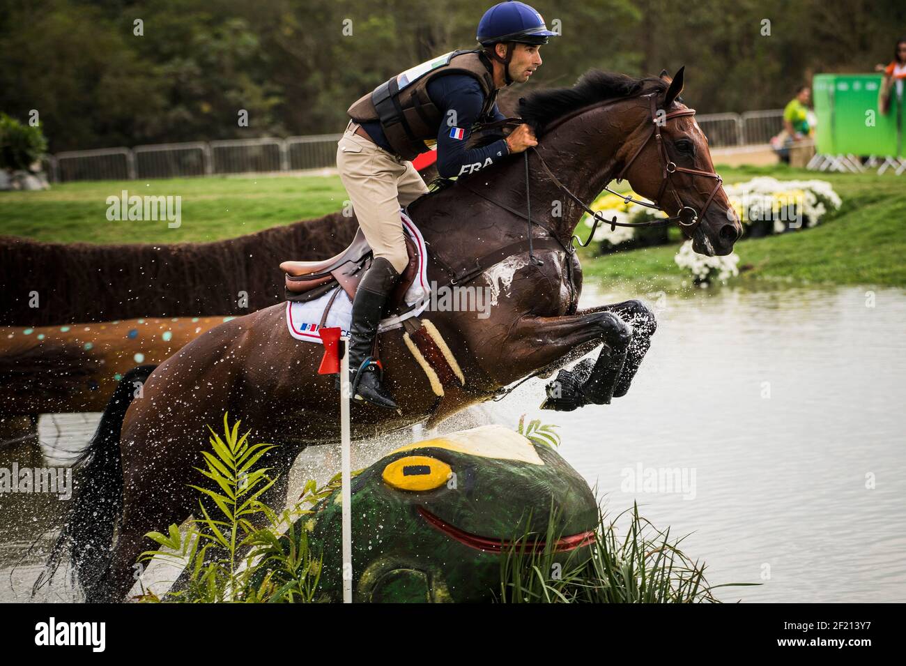 Nicolas Astier of France during the Olympic Games RIO 2016, Equestrian ...