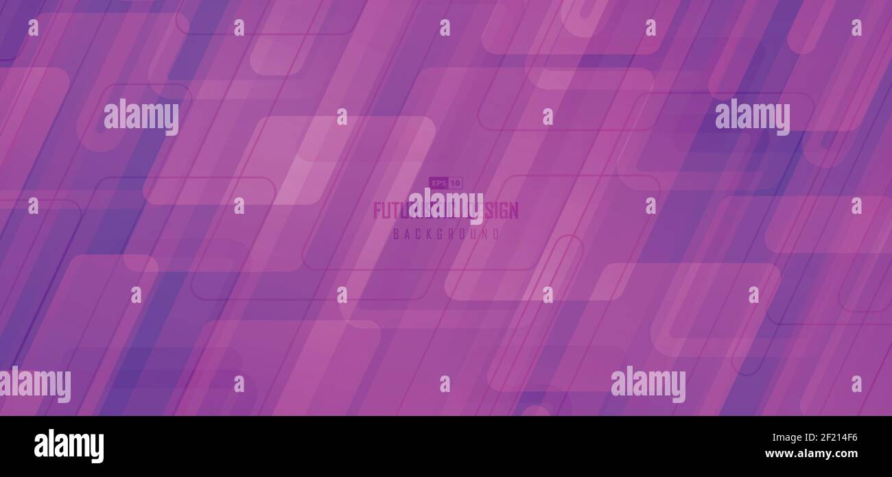 Abstract technology design of rectangle magenta style template ...