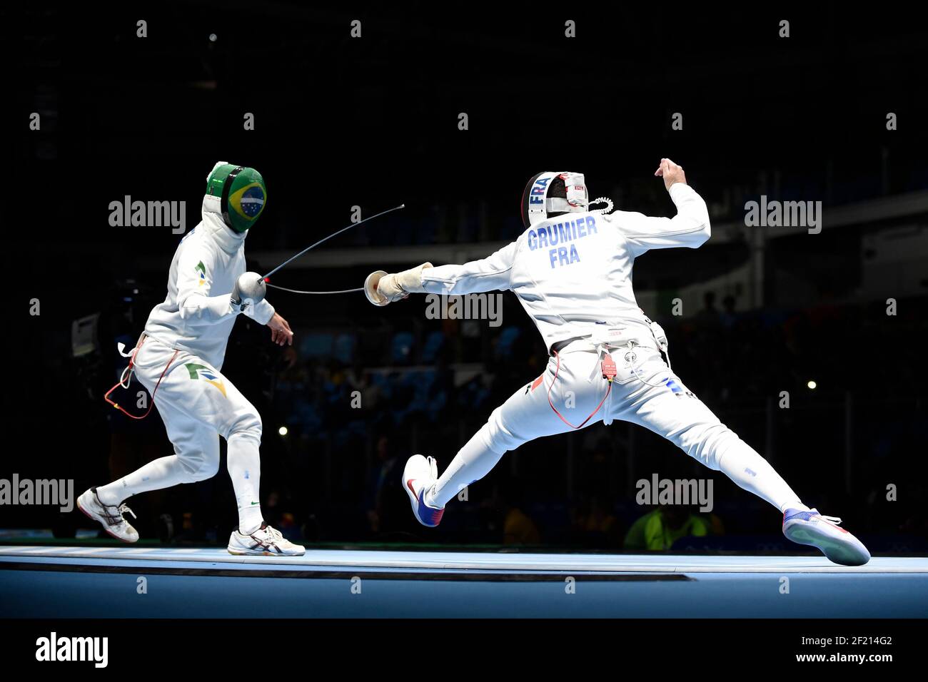 France's Gauthier Grumier Fencing Men's Epee during the Olympic Games ...