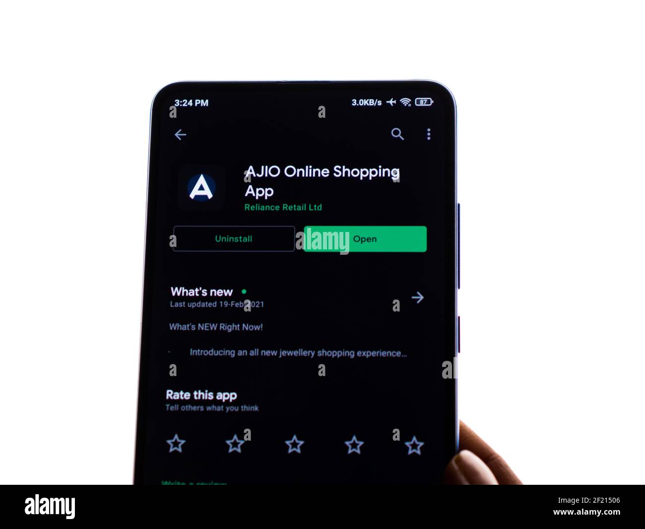 Ajio logo hi-res stock photography and images - Alamy