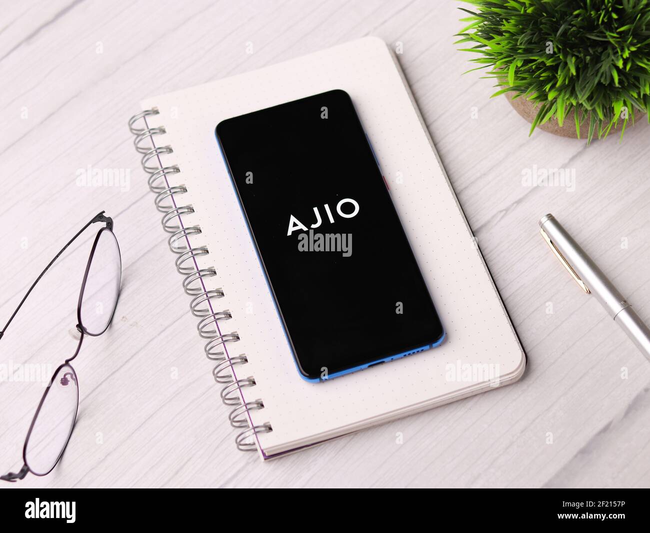 Ajio logo hi-res stock photography and images - Alamy
