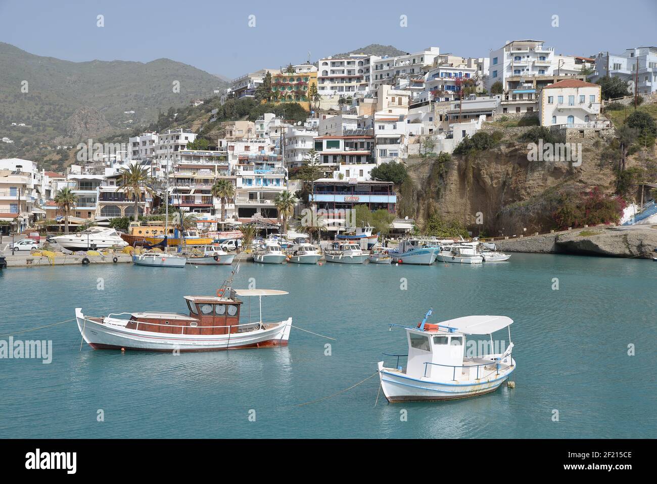 Agia Galini, Crete Stock Photo - Alamy