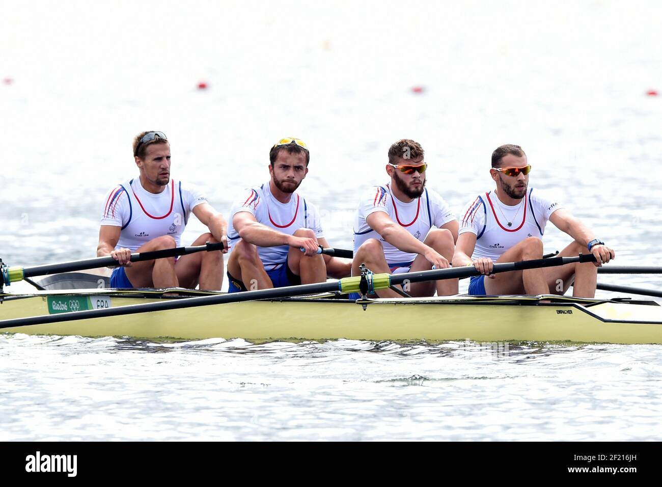 France's Benjamin Lang, Mickael Marteau, Valentin Onfroy and Theophile ...