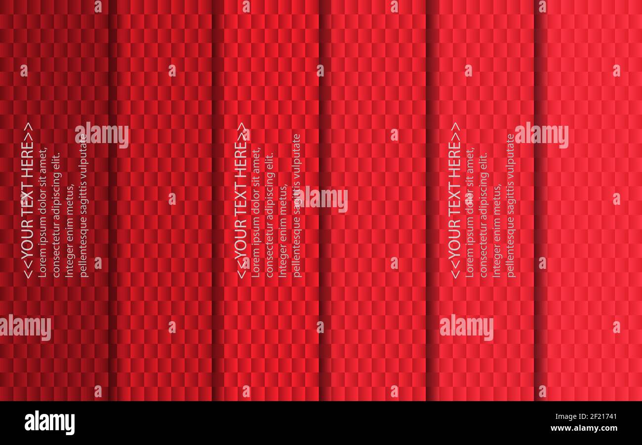 Background Red with abstract blank for text. vector illustration. EPS ...