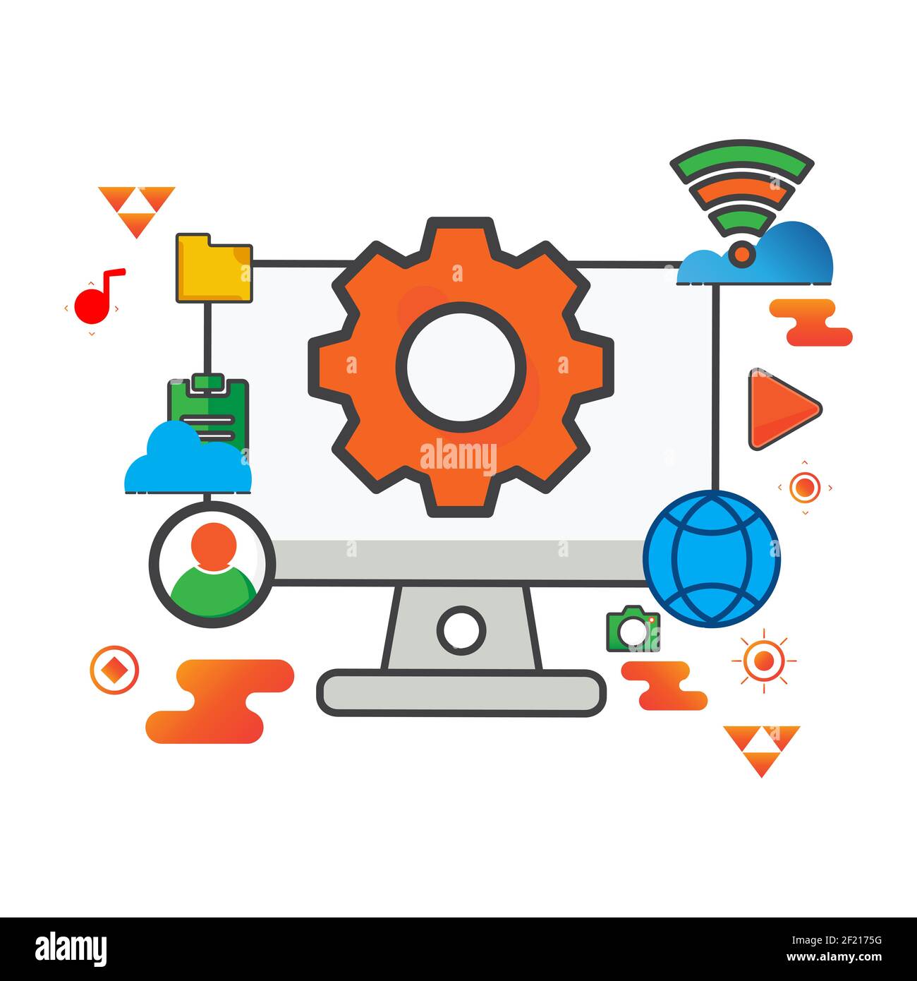 App Ui Design Elements Clipart