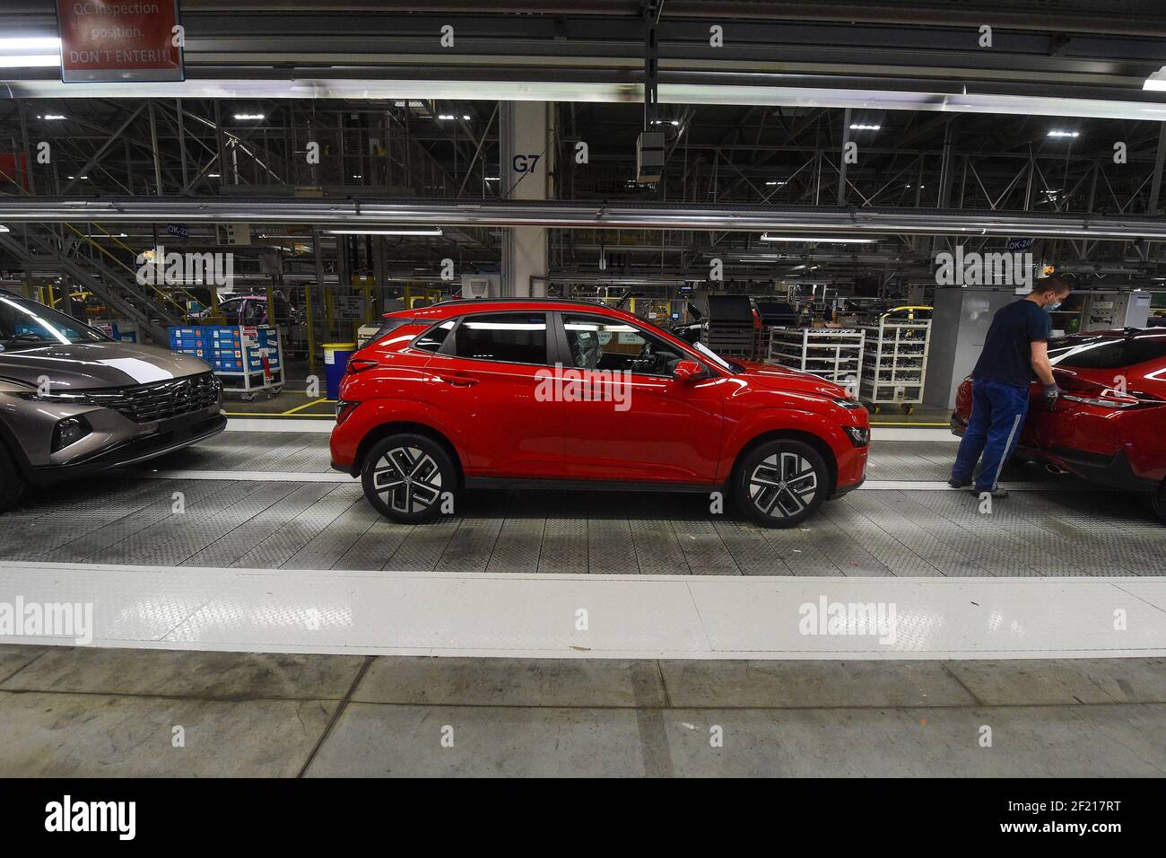 Nosovice, Czech Republic. 08th Mar, 2021. Hyundai Motor Manufacturing ...