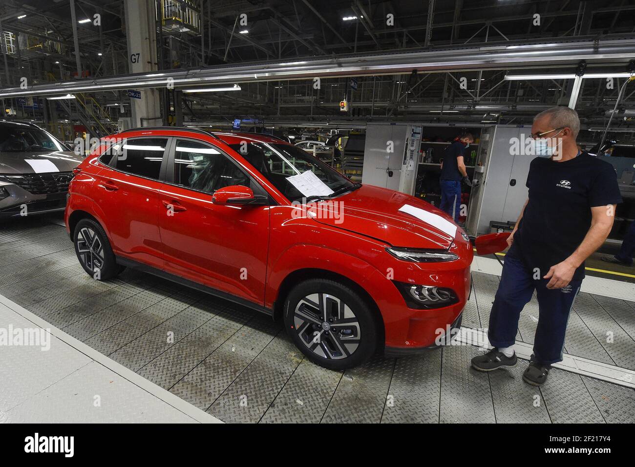 Nosovice, Czech Republic. 08th Mar, 2021. Hyundai Motor Manufacturing ...