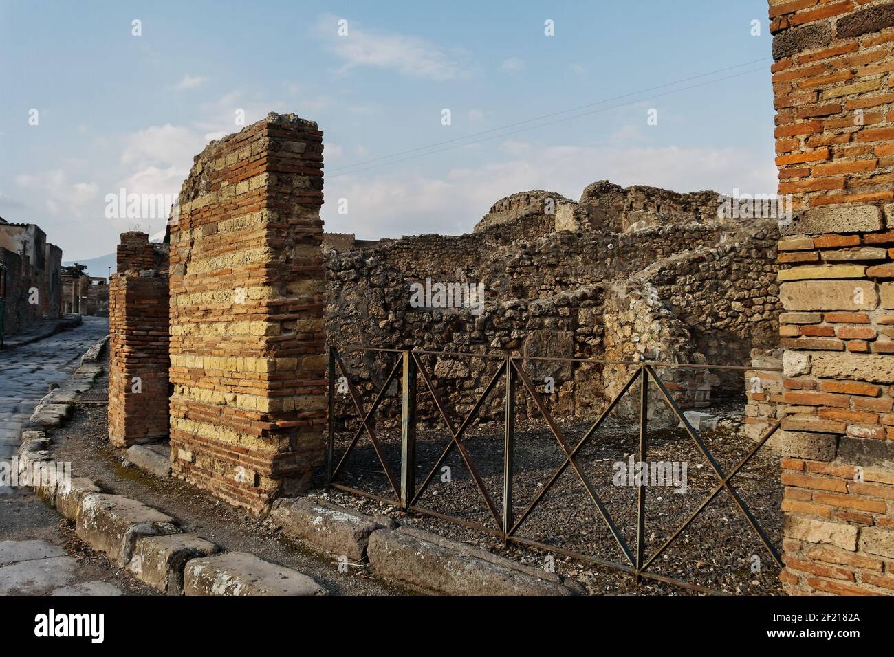 Vesuvius gate pompeii hi-res stock photography and images - Alamy