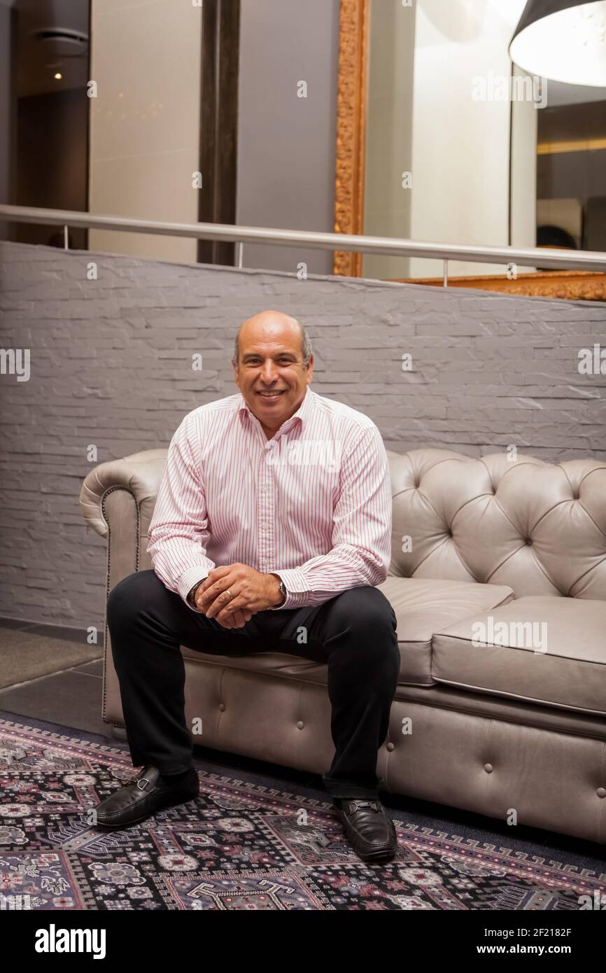 Johannesburg, South Africa - February 20, 2013: Editorial Portrait of ...