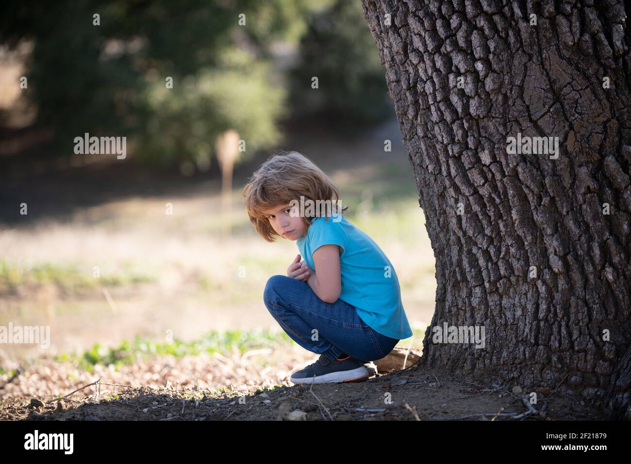Children adaptation. Lonely kid. Kids depression, problems. Loneliness ...