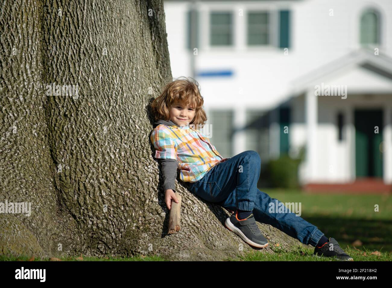 Absence, alone lonely kid. Loneliness child. Children depression ...