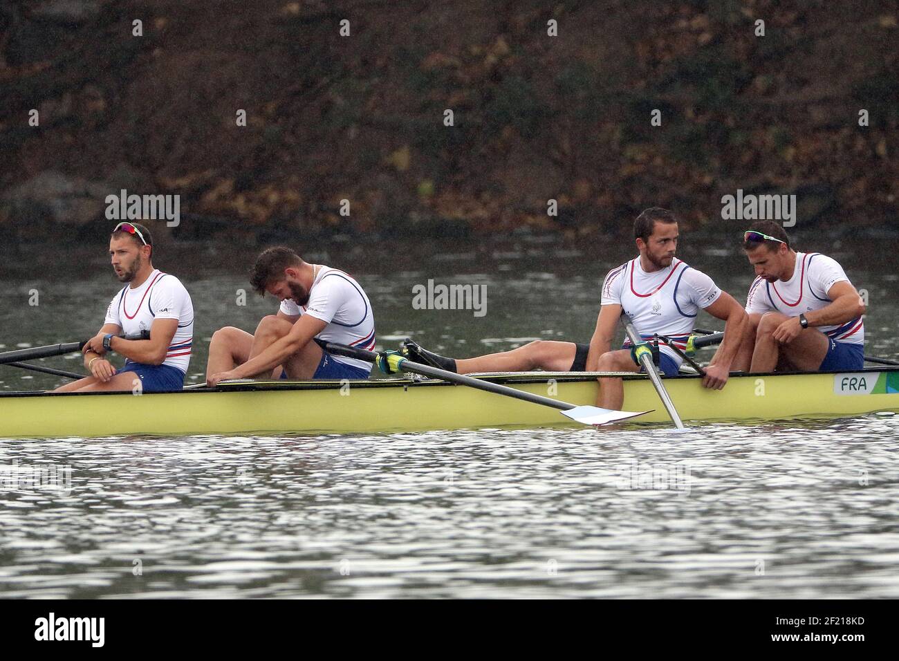 Rowing mens coxless four hi-res stock photography and images - Alamy