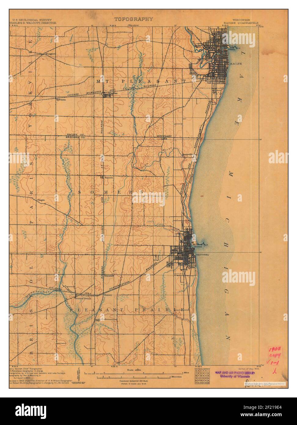 Racine Map