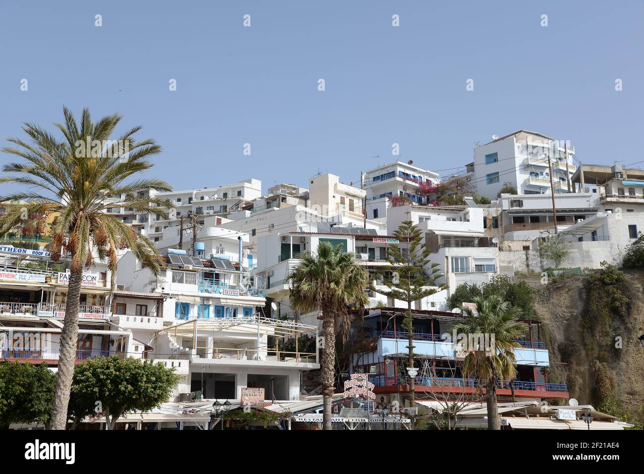 Agia Galini, Crete Stock Photo - Alamy