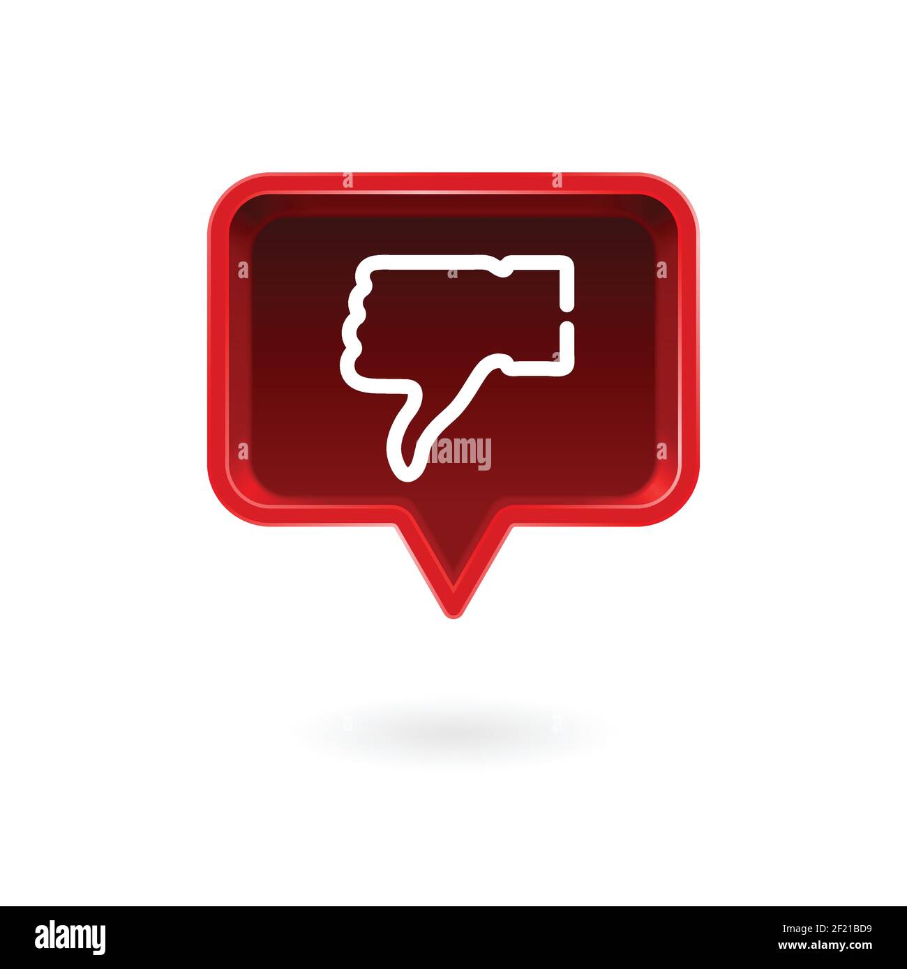 Social media comment dislike hi-res stock photography and images - Alamy