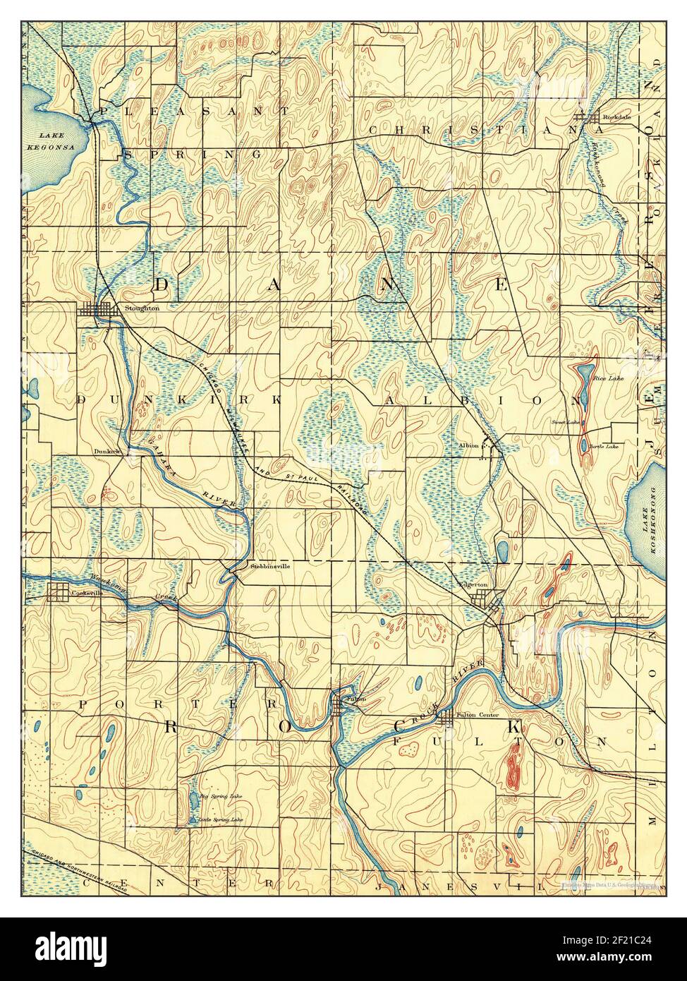 Stoughton map Cut Out Stock Images & Pictures - Alamy