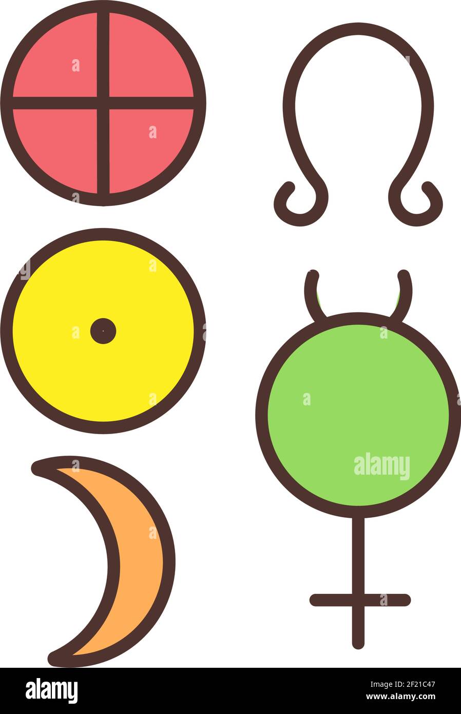 Occult symbols hi-res stock photography and images - Alamy