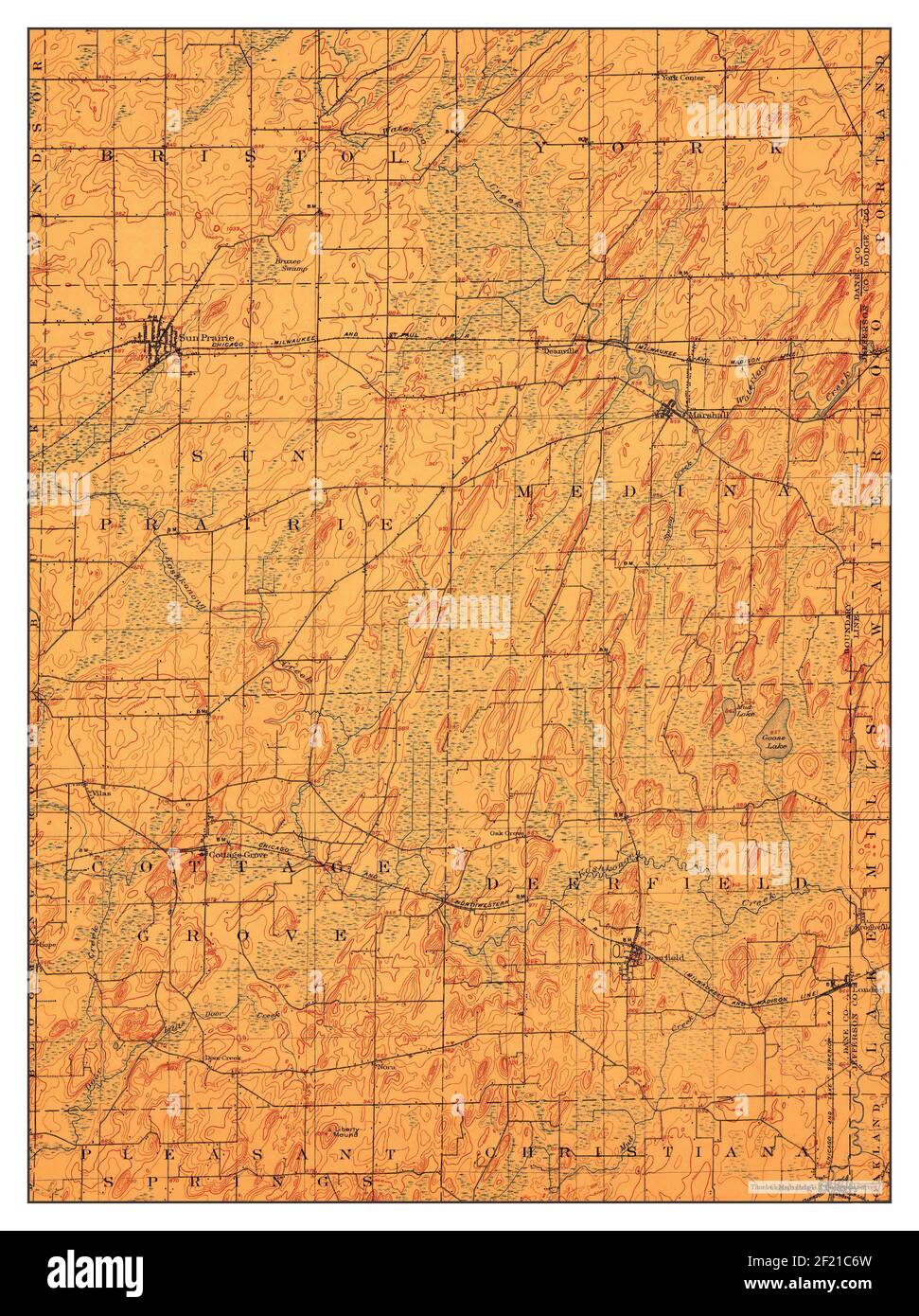 Sun Prairie Map High Resolution Stock Photography and Images - Alamy