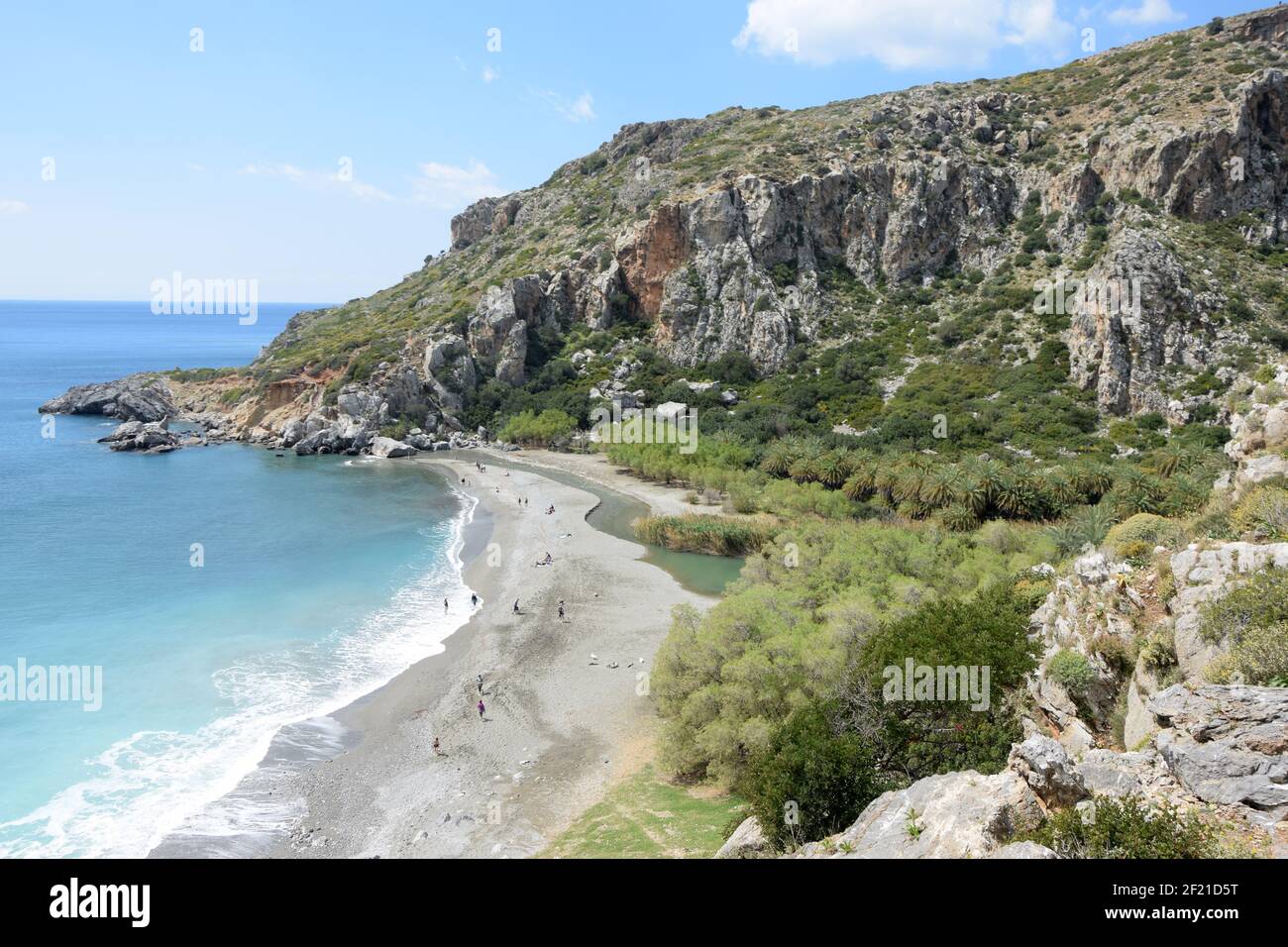 Preveli strand hi-res stock photography and images - Alamy