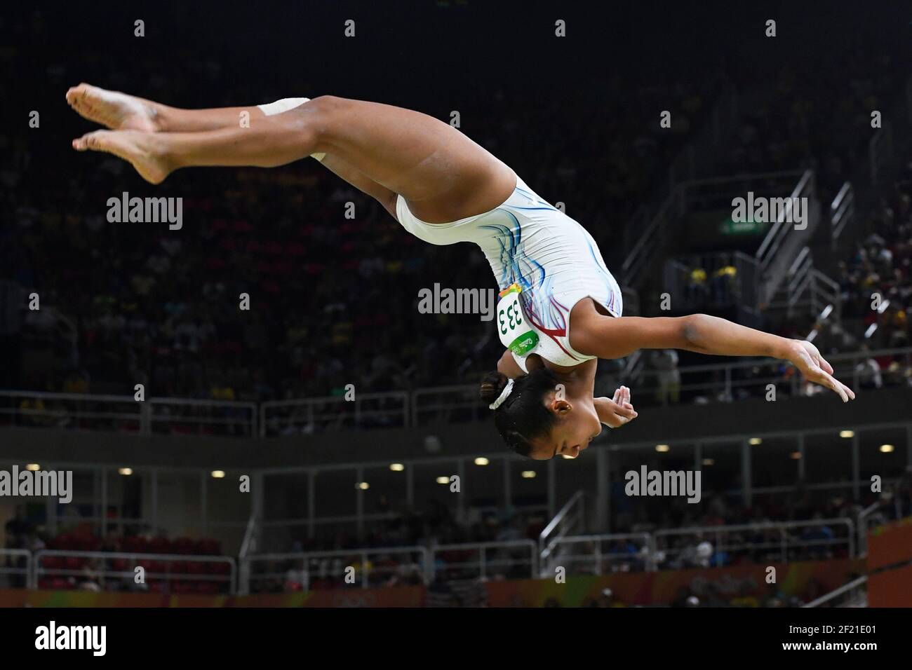 France's Marine Boyer competes in Artistic Gymnastics Women's during ...