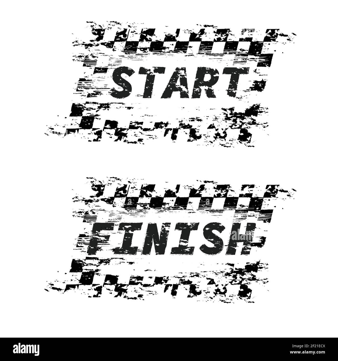 Car race start line Stock Vector Images - Alamy