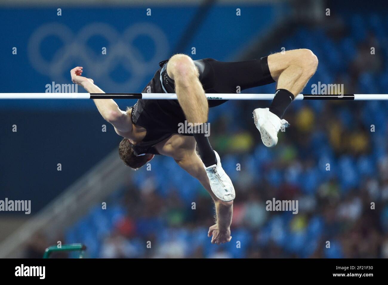 Canada's Derek Drouin competes and wins Gold Medal in Athletic's High ...