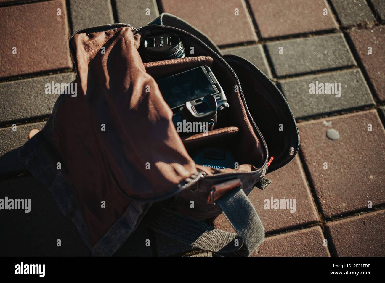 Mirrorless camera with microphone hi-res stock photography and images ...
