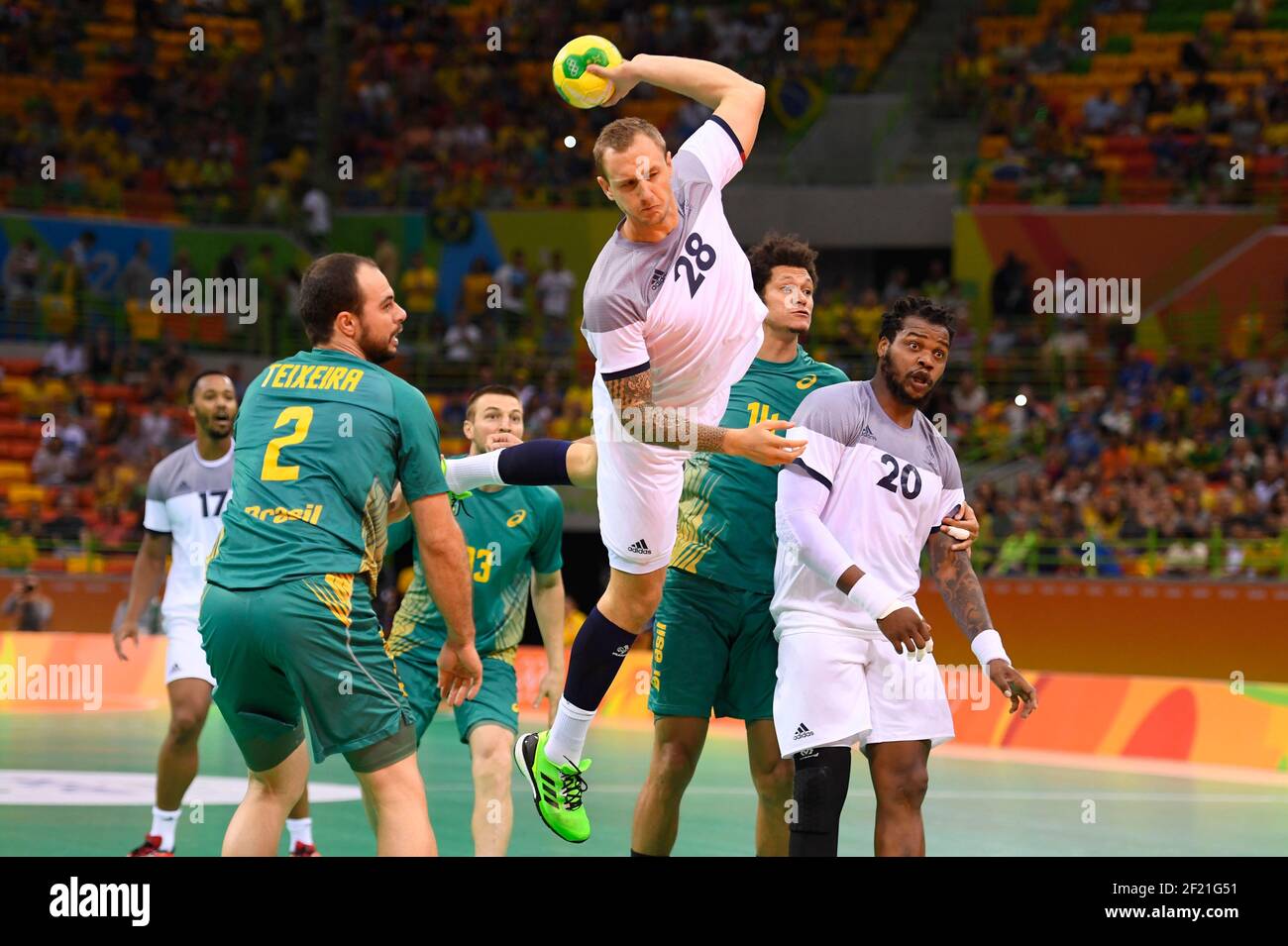 France s Valentin Porte Handball Men s during the Olympic Games RIO ...