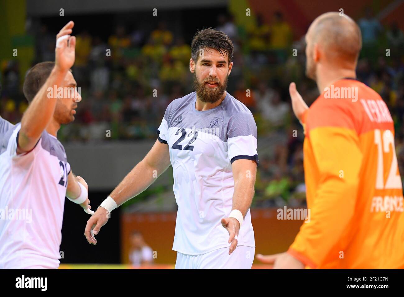 France s Luka Karabatic Handball Men sduring the Olympic Games RIO 2016 ...