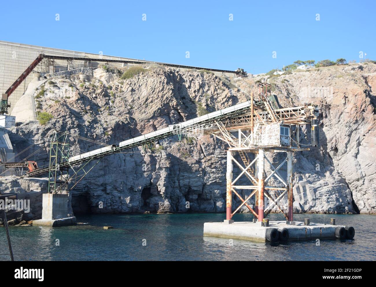 Gyali island near Kos Stock Photo - Alamy