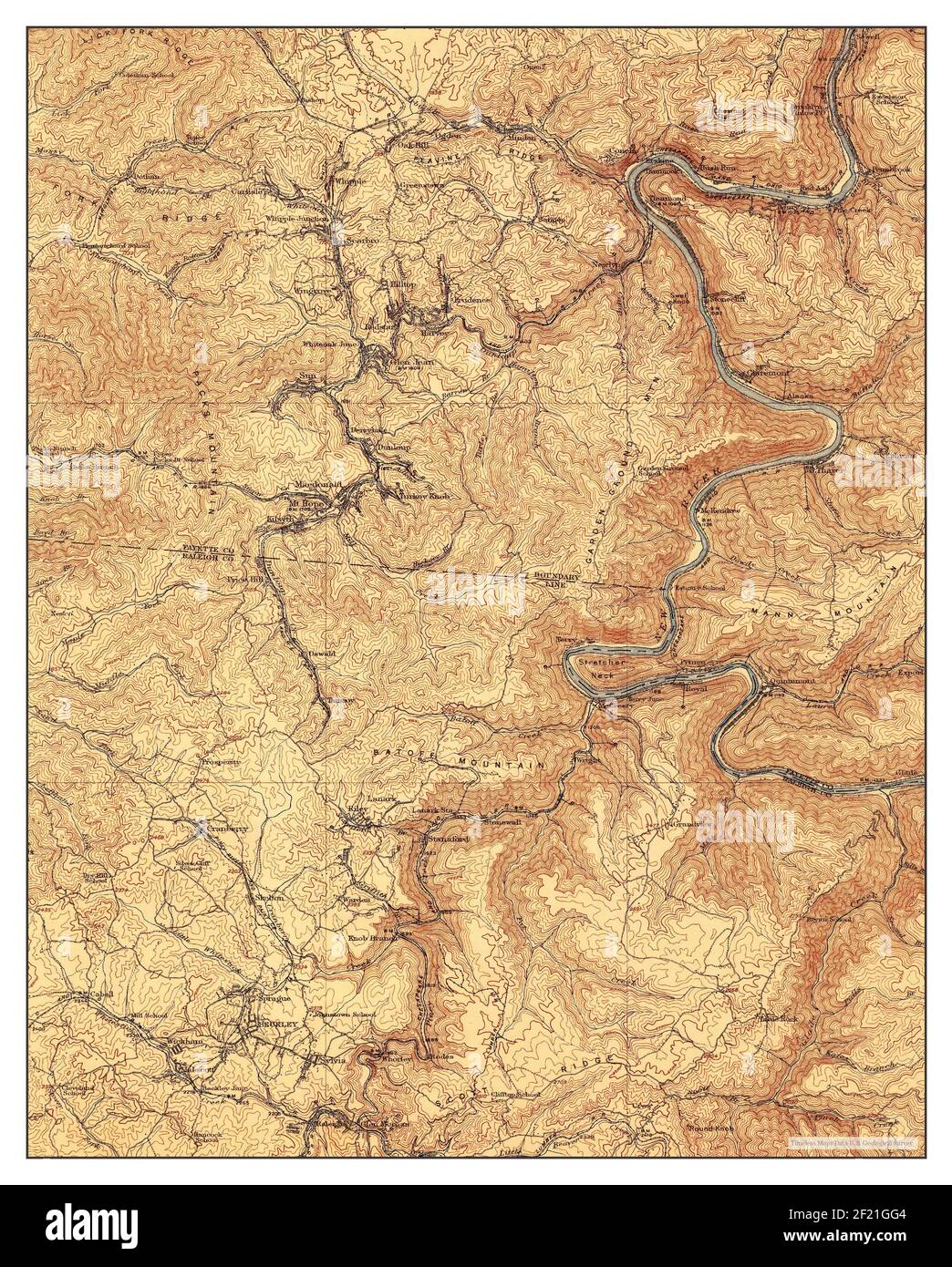 1913 virginia map hi-res stock photography and images - Alamy