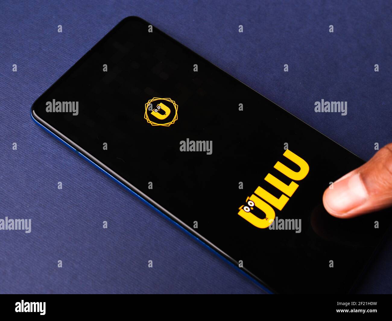 Ullu logo hi-res stock photography and images - Alamy