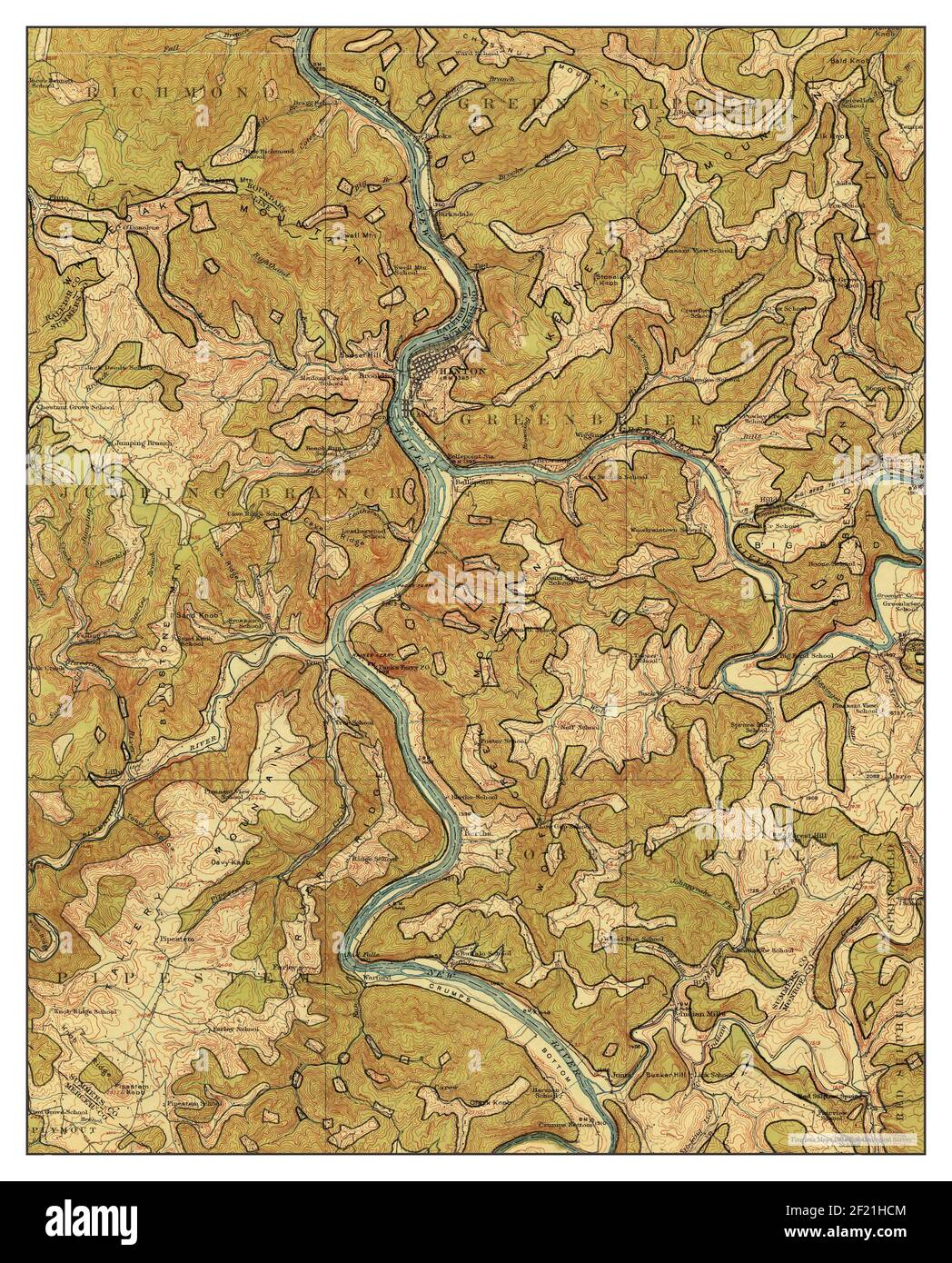Map Of West Bend High Resolution Stock Photography and Images - Alamy
