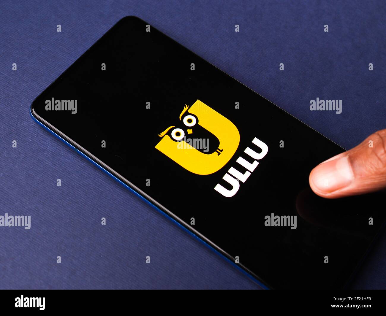 Ullu logo hi-res stock photography and images - Alamy