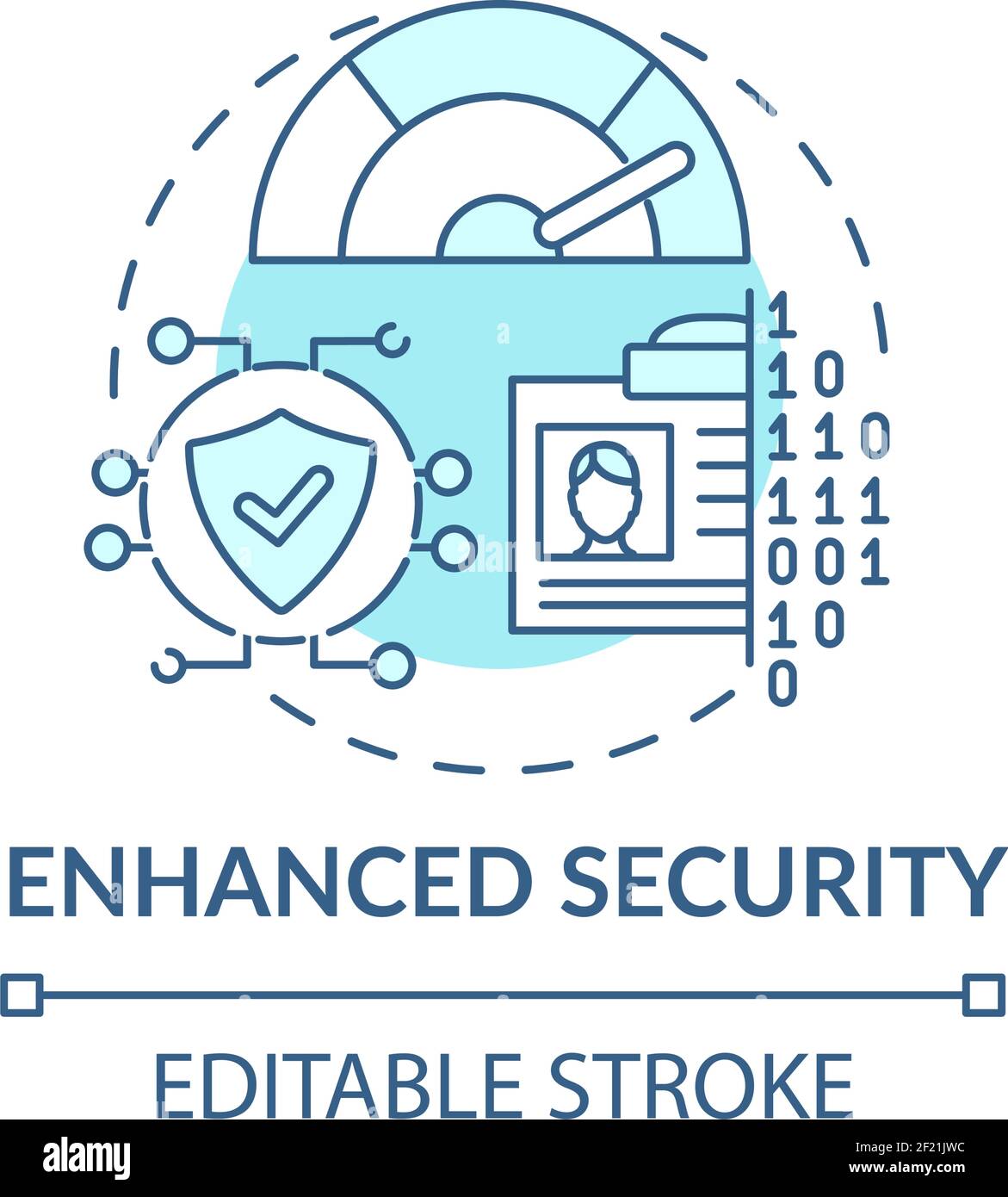 Enhanced security concept icon Stock Vector Image & Art - Alamy Enhanced security concept icon Stock Vector Image & Art - Alamy